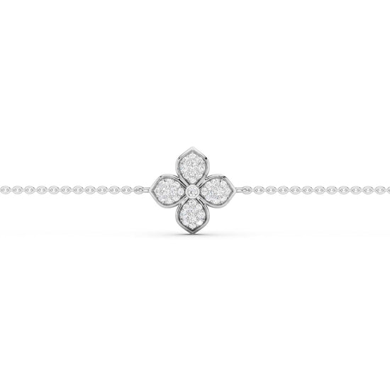 La Fleur Diamond Radiant Stationed Bracelet – Verlas