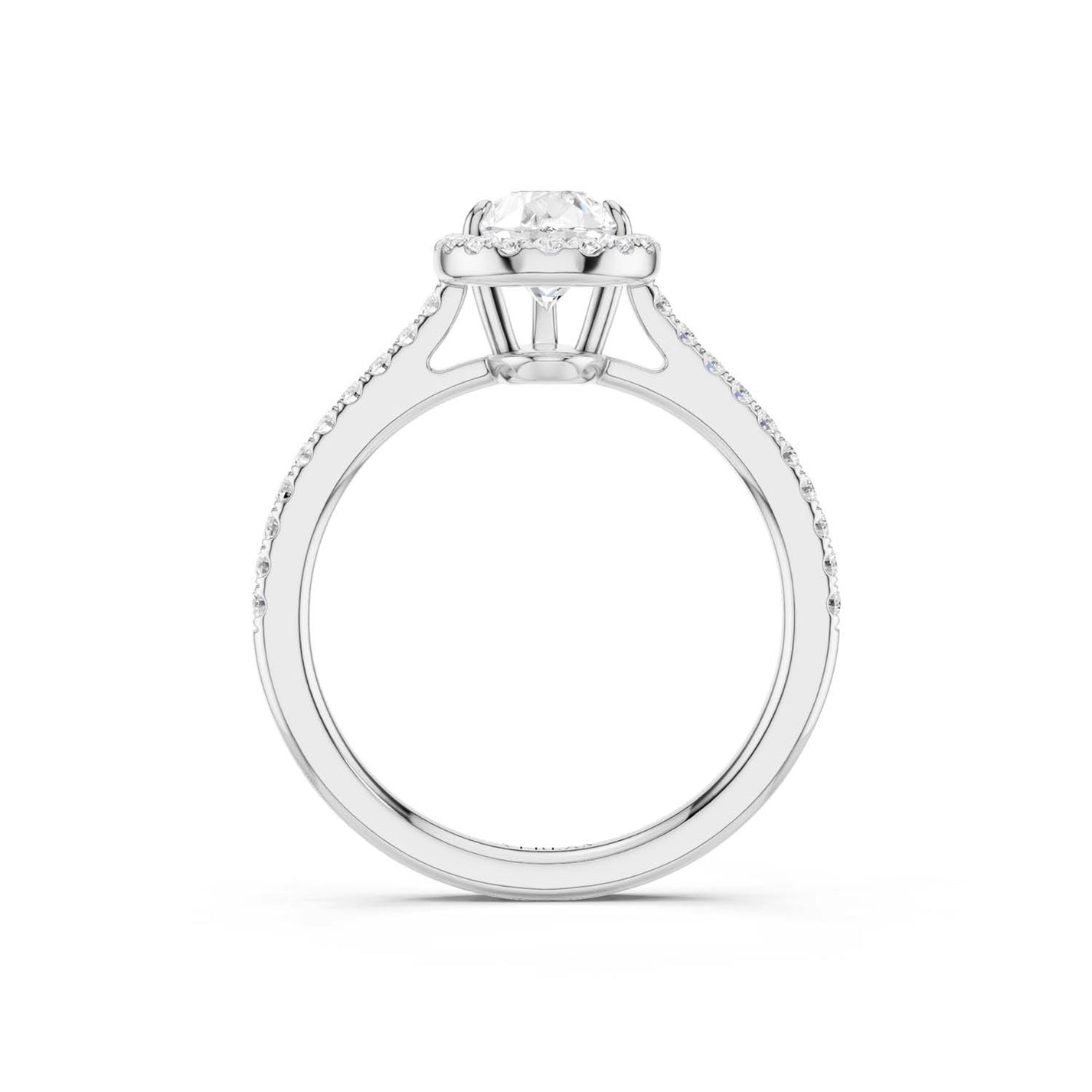 Dewdrop Signature Halo Ring – Verlas